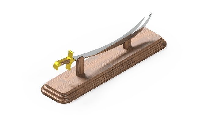 Double-headed Sword 3D model | CGTrader