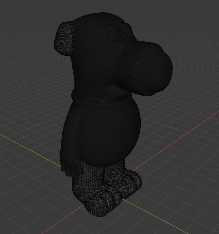 Brian Griffin 3D model 3D printable | CGTrader