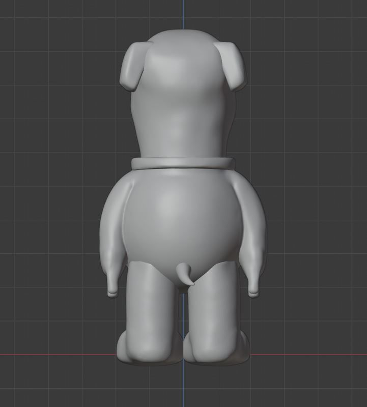 Brian Griffin 3D model 3D printable | CGTrader