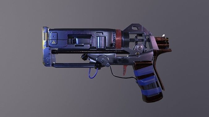 3D model Scrap Pistol VR / AR / low-poly | CGTrader