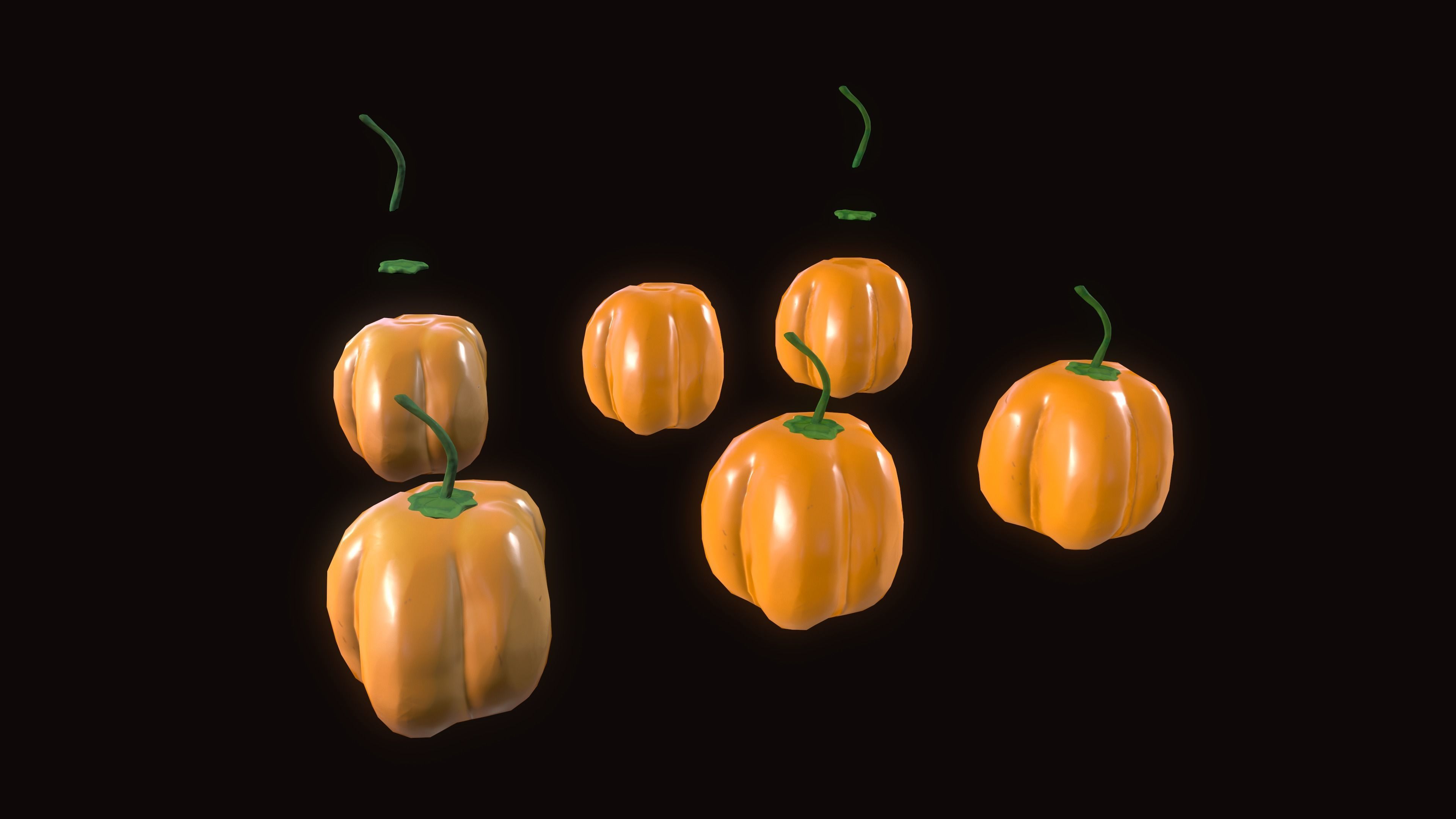 Stylized PBR Chile Peron Chile Manzano free VR / AR / low-poly 3D model ...