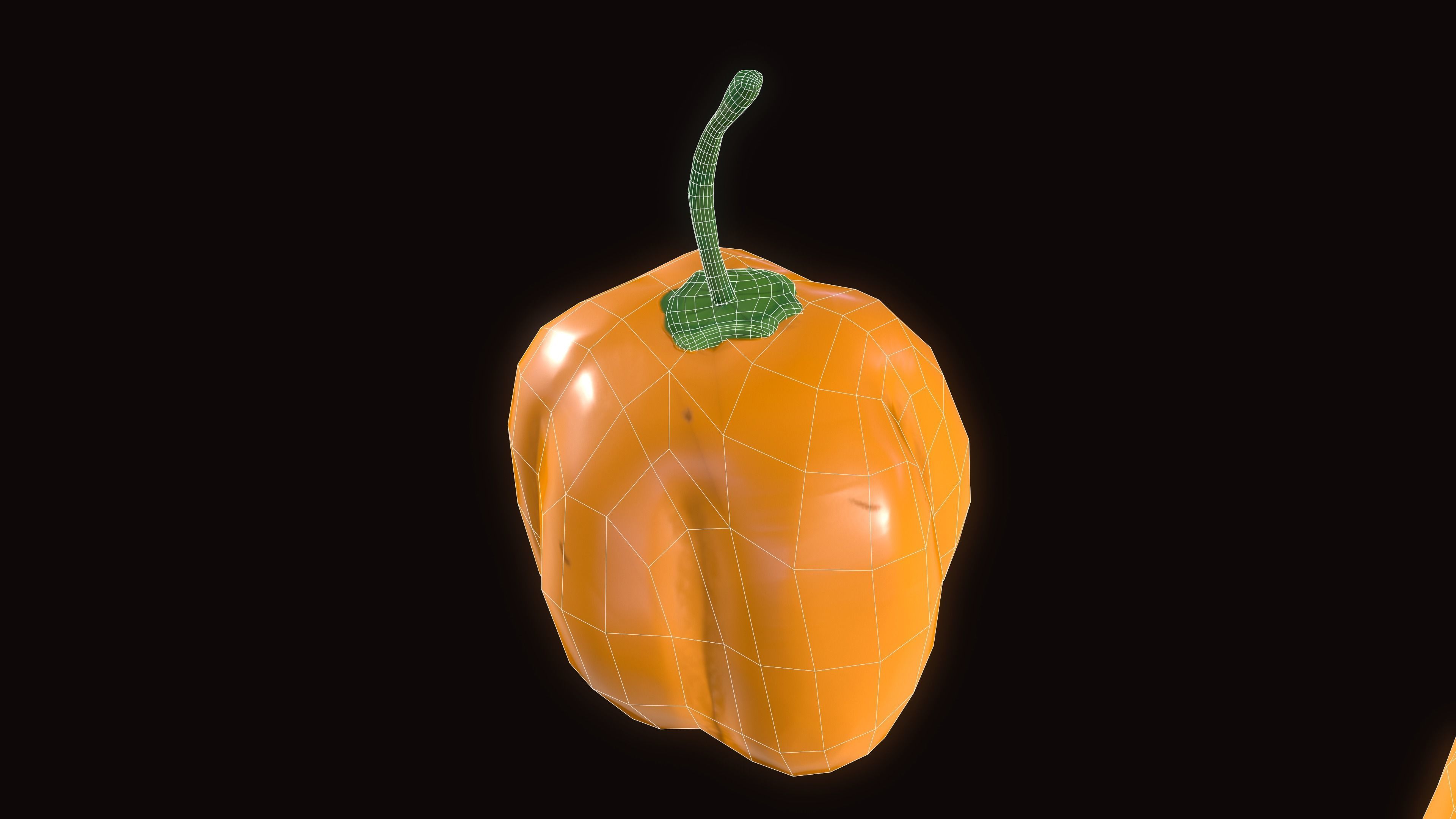 Stylized PBR Chile Peron Chile Manzano free VR / AR / low-poly 3D model ...