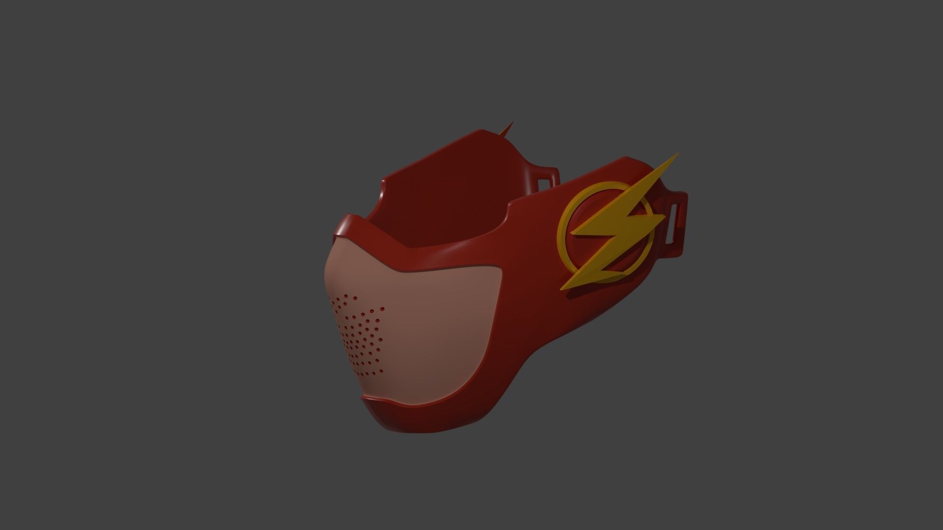 The flash facemask 3d model printable 3D model 3D printable | CGTrader