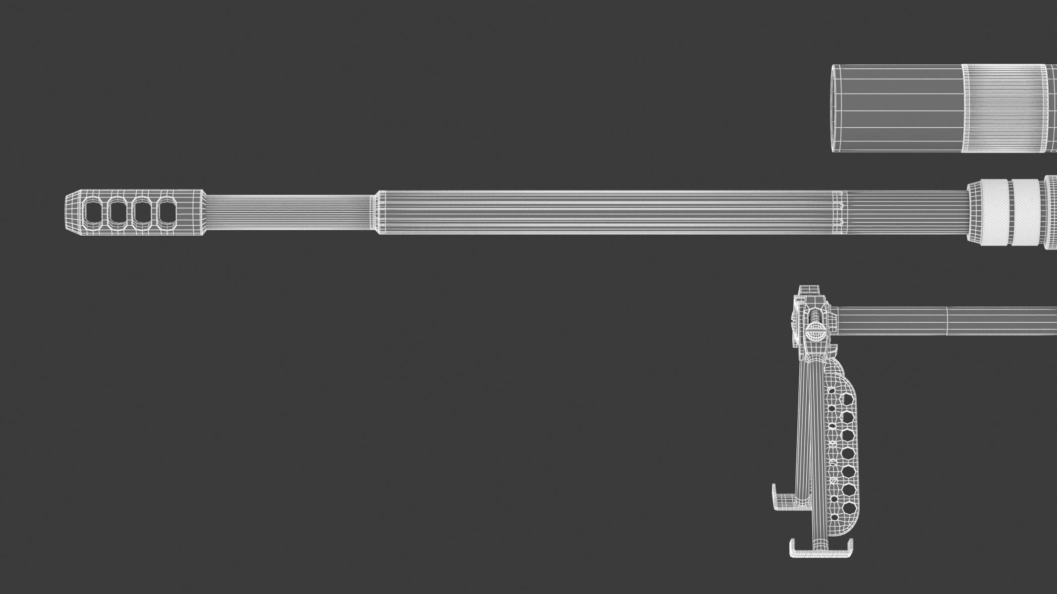 EDM Arms Windrunner 3D model | CGTrader