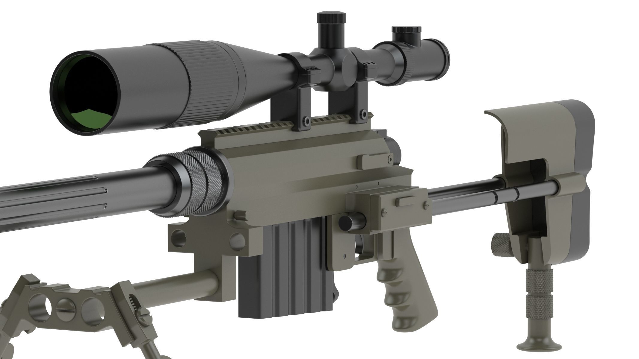 EDM Arms Windrunner 3D model | CGTrader