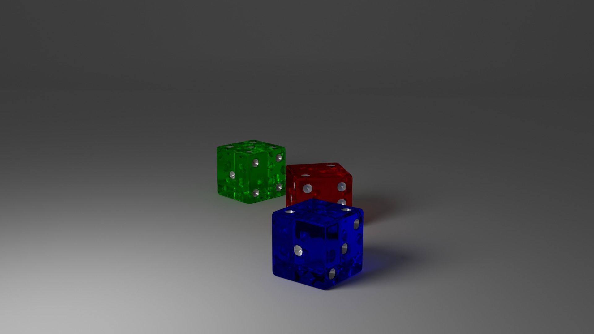 3D model Colorful Dice VR / AR / low-poly | CGTrader