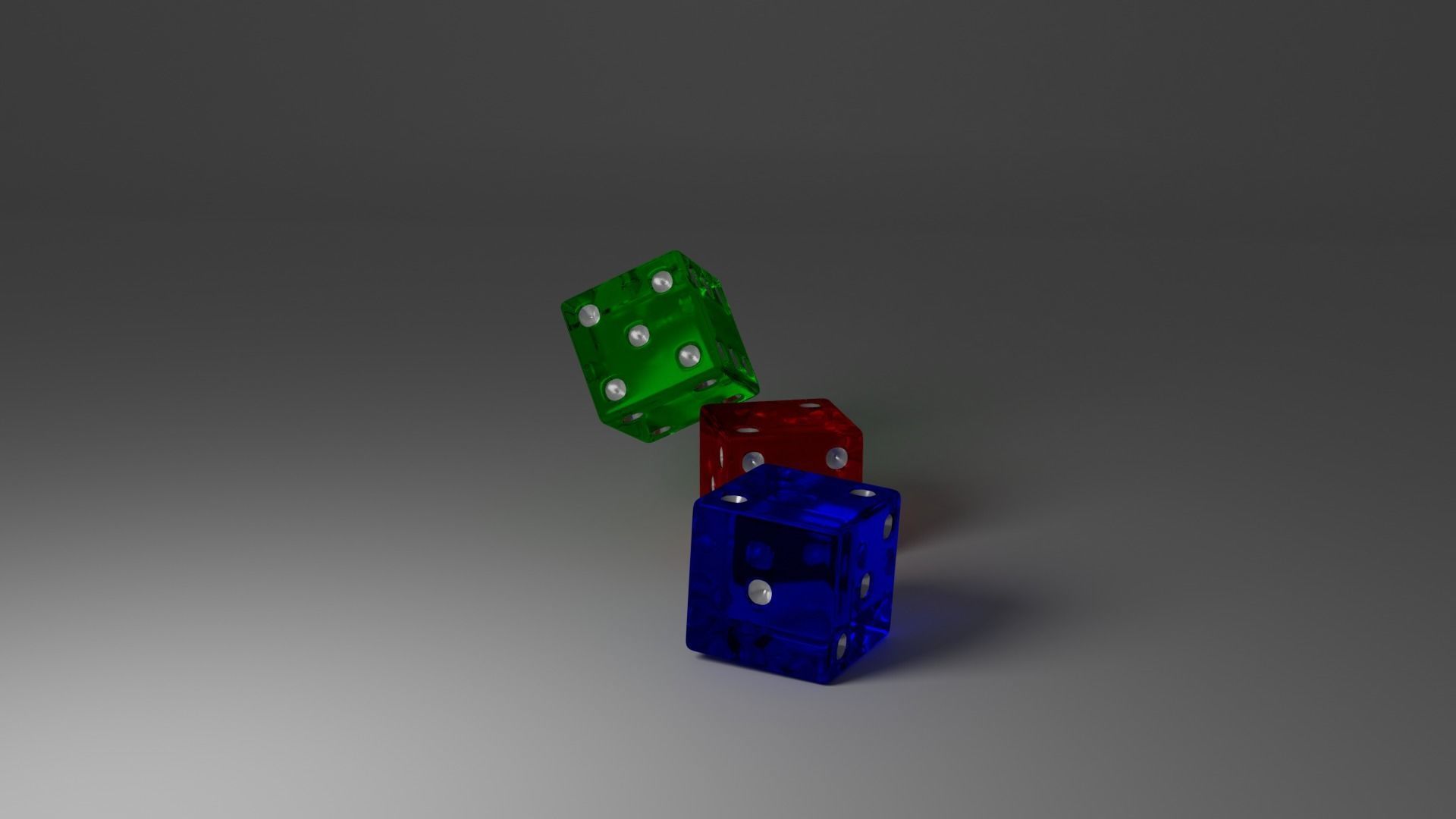 3D model Colorful Dice VR / AR / low-poly | CGTrader