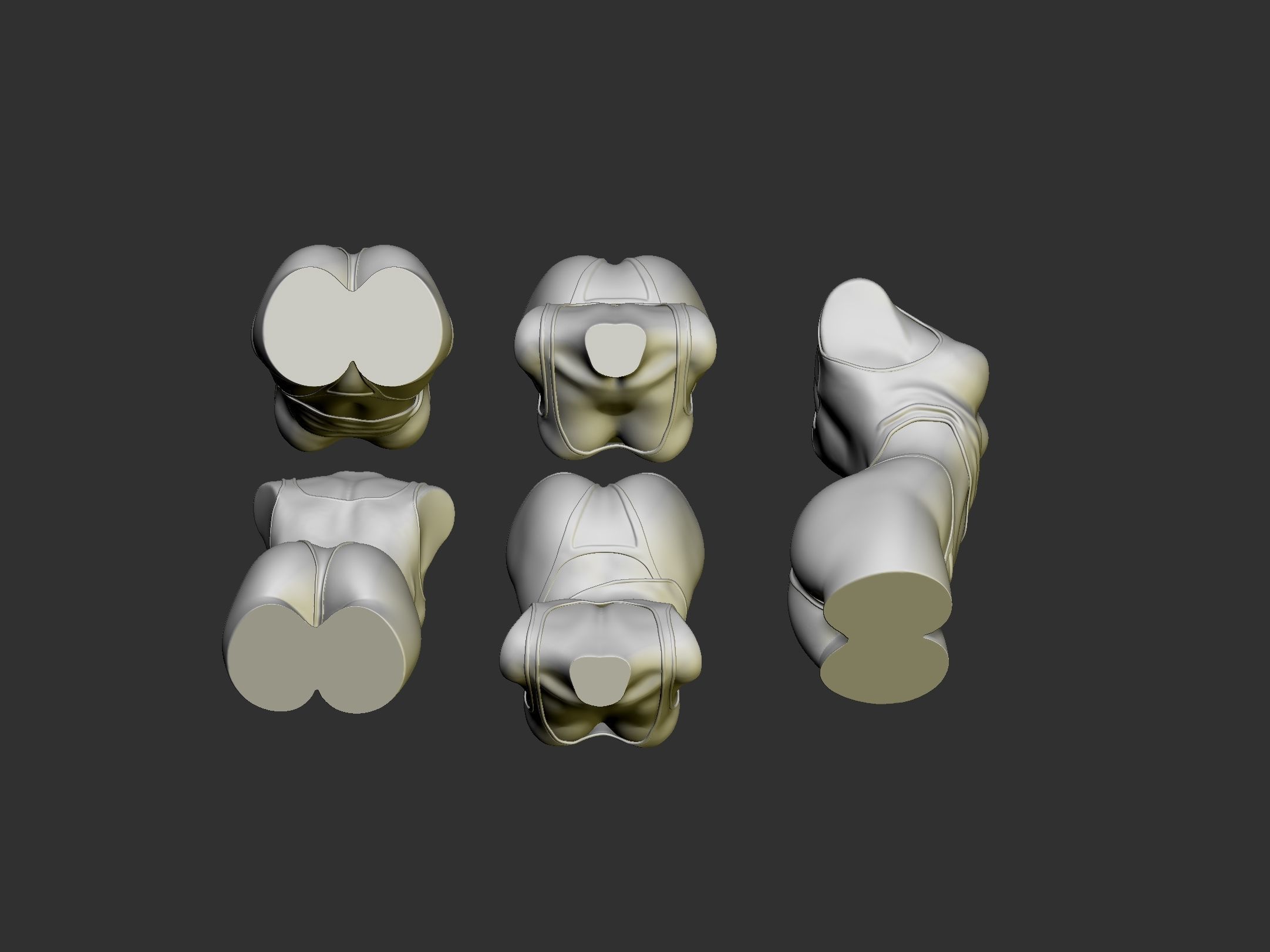 Female Torso 3D model 3D printable | CGTrader