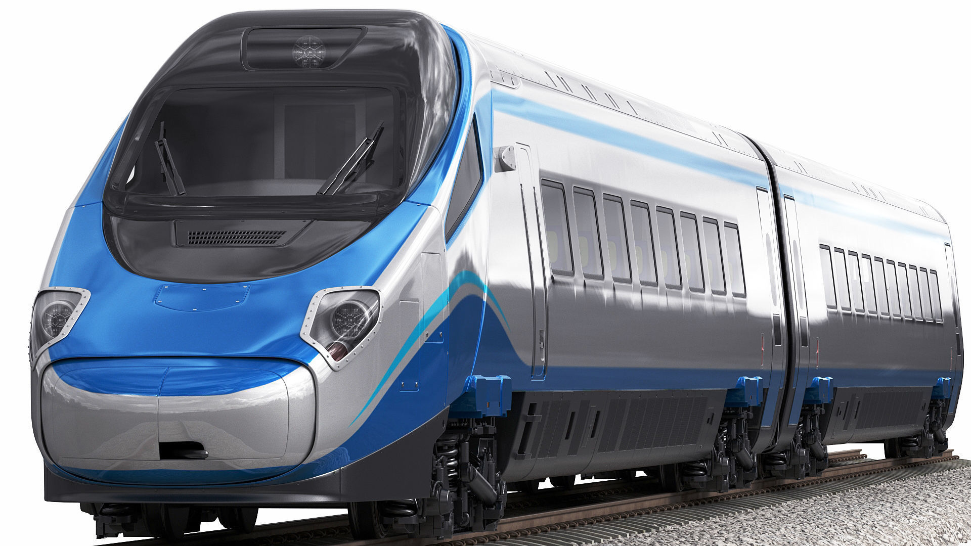 Train ETR610 Pendolino 3D model | CGTrader
