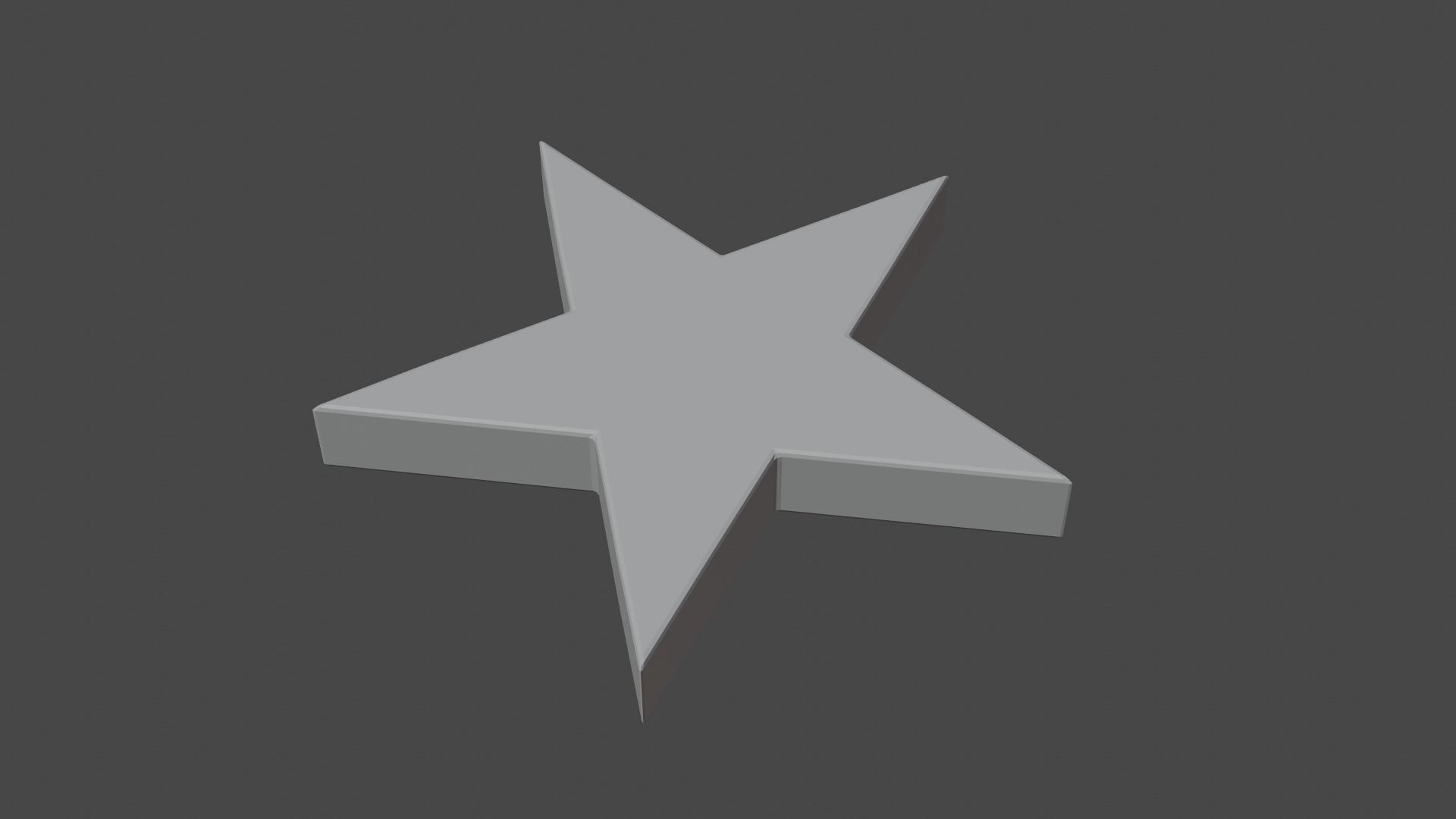 3D model Star lowpoly VR / AR / low-poly | CGTrader