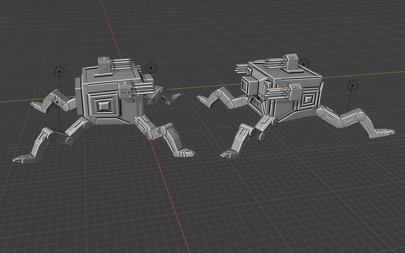 OCTO BOT 3D model animated | CGTrader