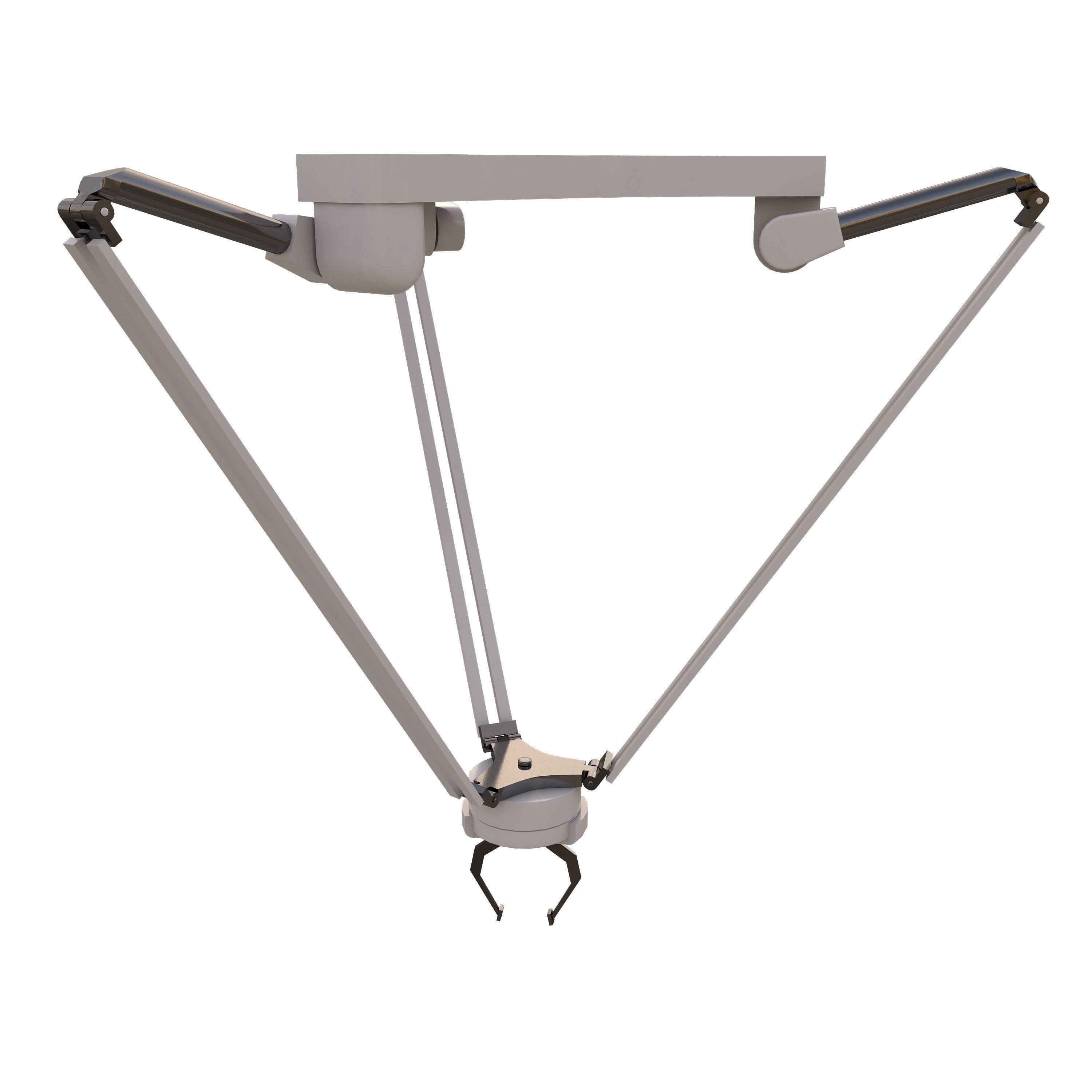 Robot Delta 3D model animated rigged | CGTrader