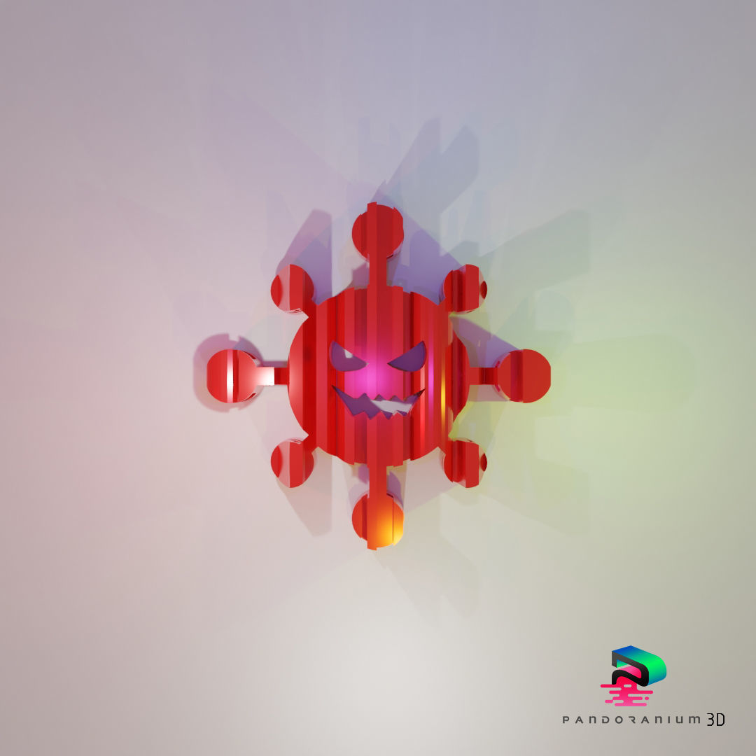 3D Word Shape - Stay Home 3D model 3D printable | CGTrader