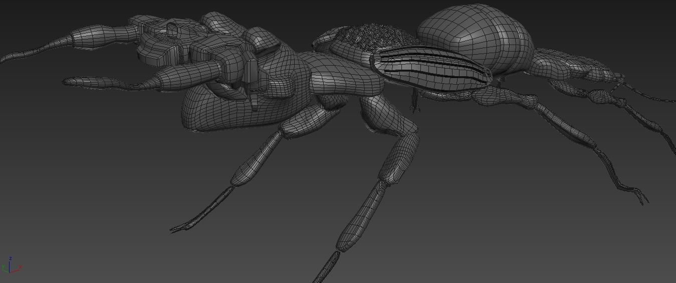 Mech Ant free VR / AR / low-poly 3D model animated | CGTrader