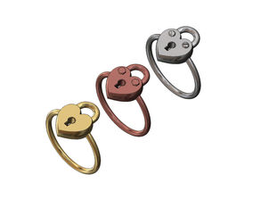 Heart lock 3D Models | CGTrader