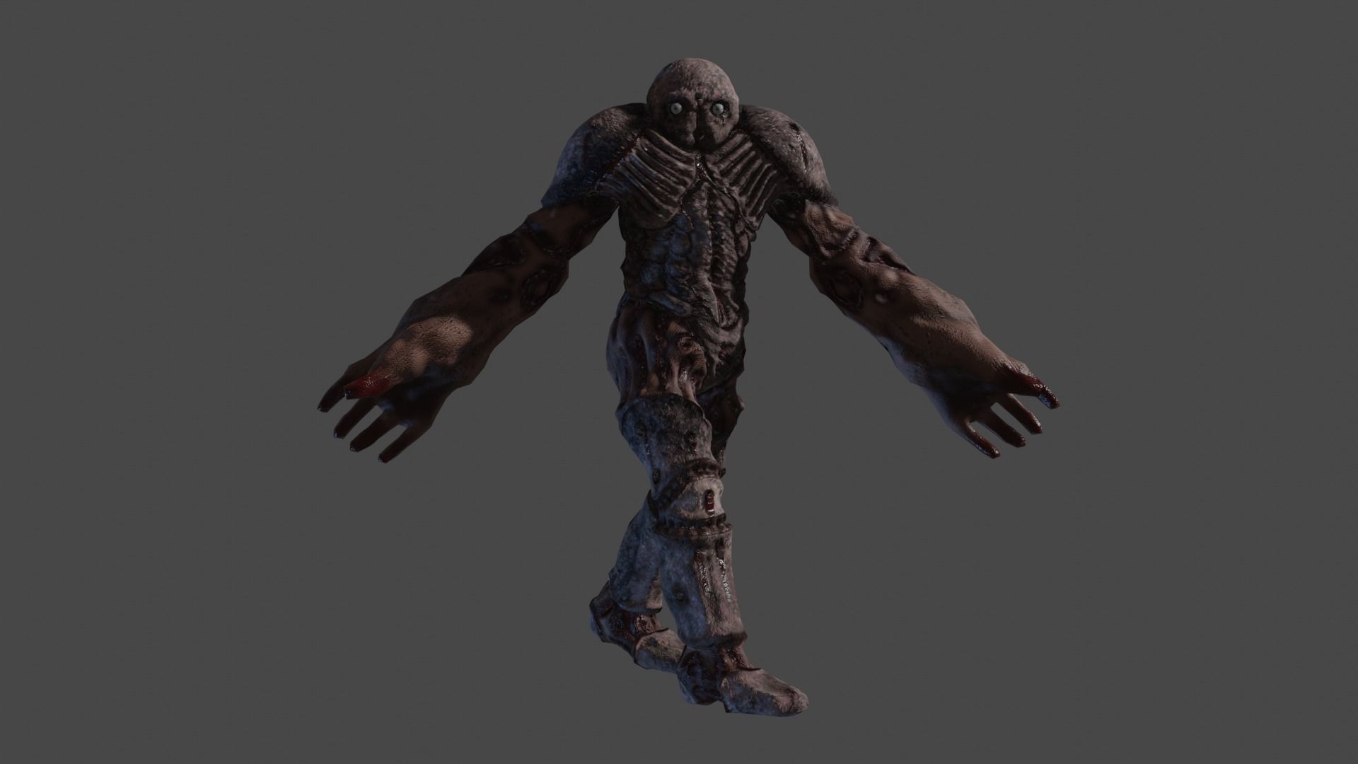 3D model Heavy mutant VR / AR / low-poly | CGTrader