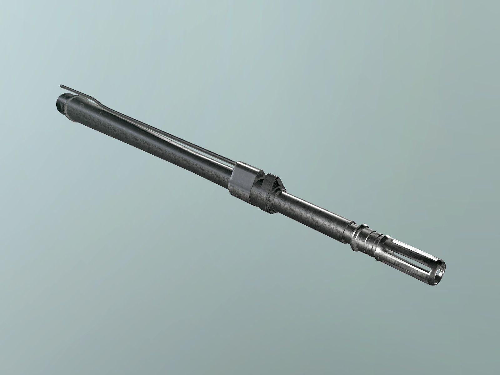 3D model LaRue Tactical PREDAT OBR 7-62mm Rifle PBR VR-AR VR / AR / low ...