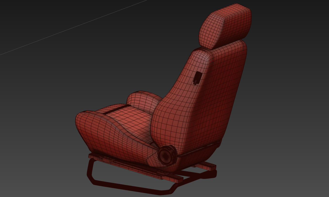 RECARO LS CLASSIC LINE SEAT 3D model | CGTrader
