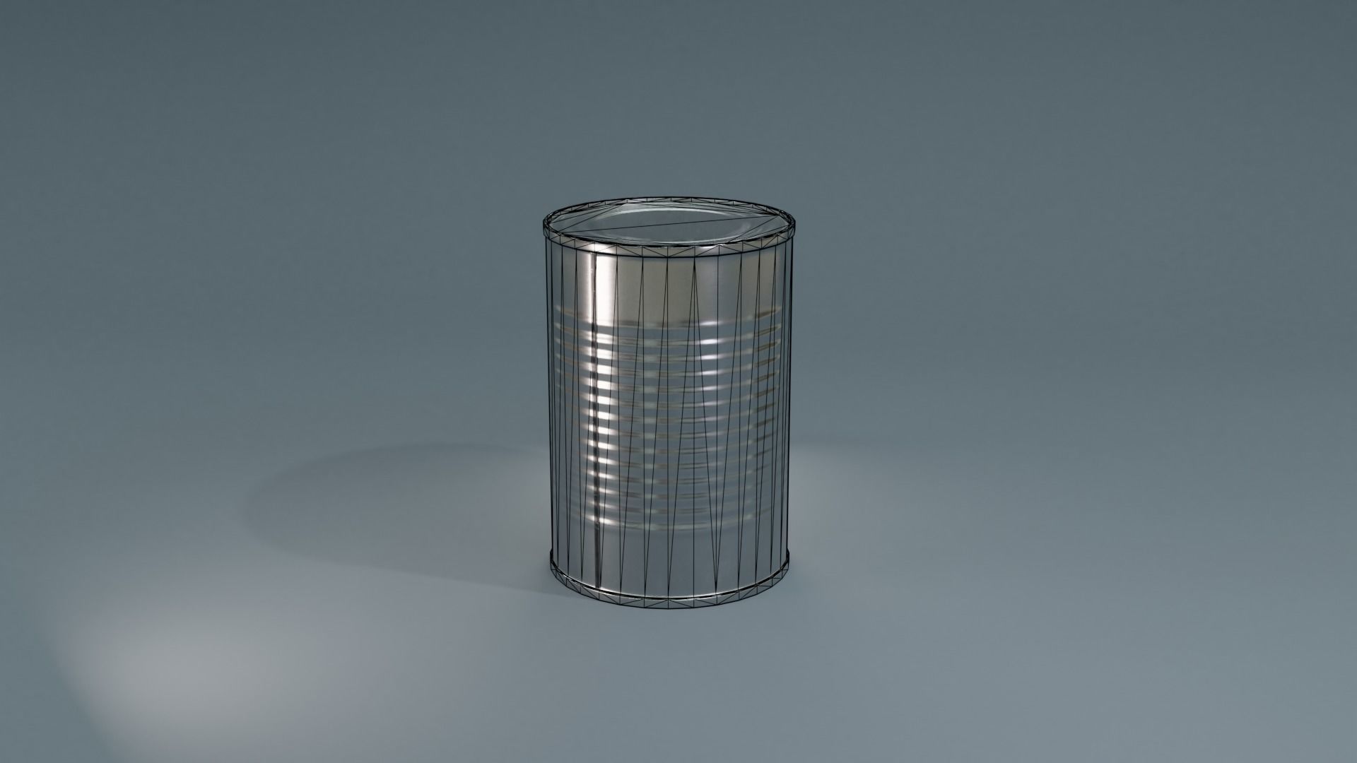 3D model can tin VR / AR / low-poly | CGTrader