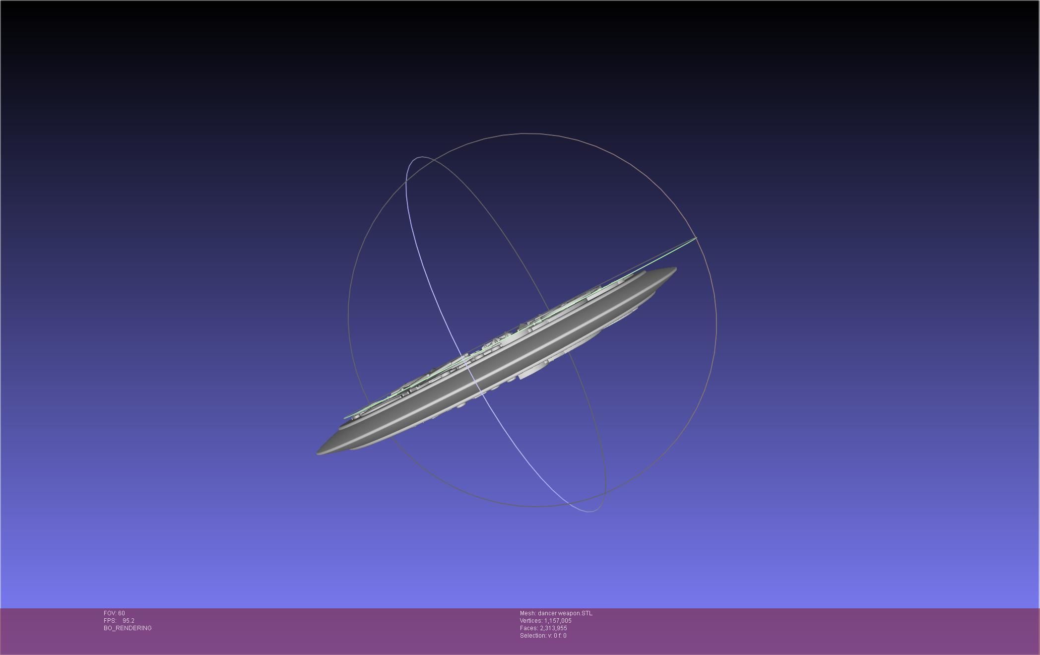 Final Fantasy XIV Dancer Disk Weapon Printable Assembly 3D model 3D ...