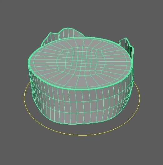 Half Trunk 3D model rigged | CGTrader
