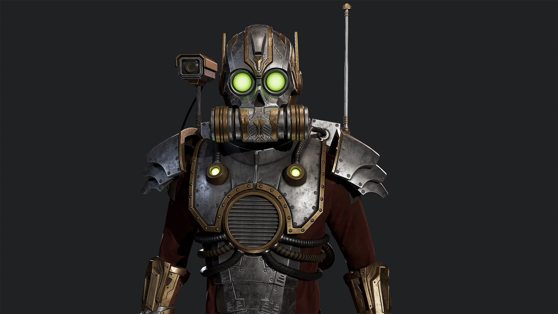 3D model SciFi Cyborg Soldier VR / AR / low-poly rigged | CGTrader