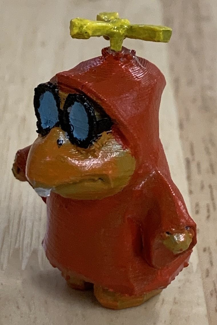 Toady - Mario Party free 3D model 3D printable | CGTrader