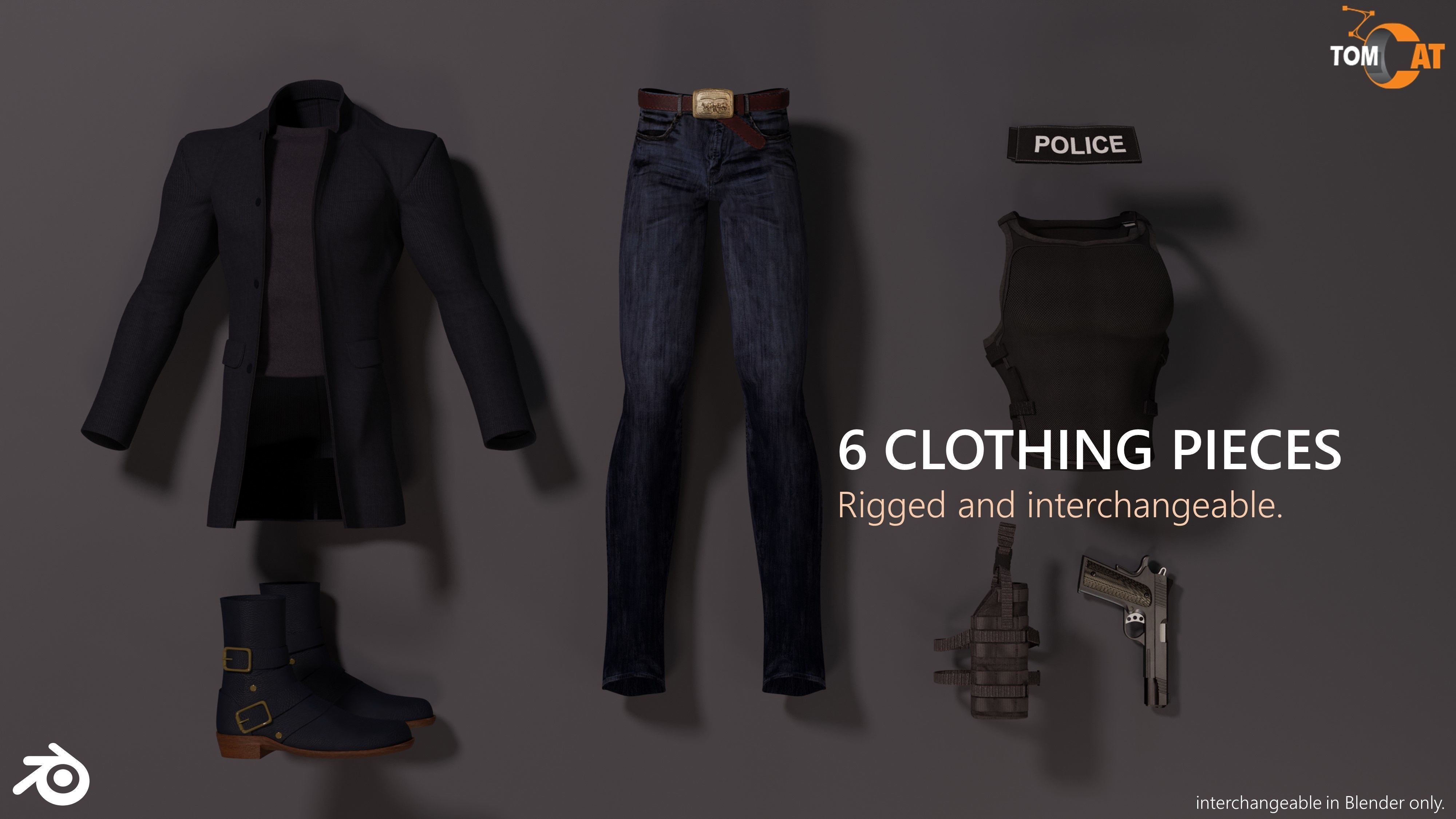 3D model Hugh Rigged Man Character VR / AR / low-poly | CGTrader