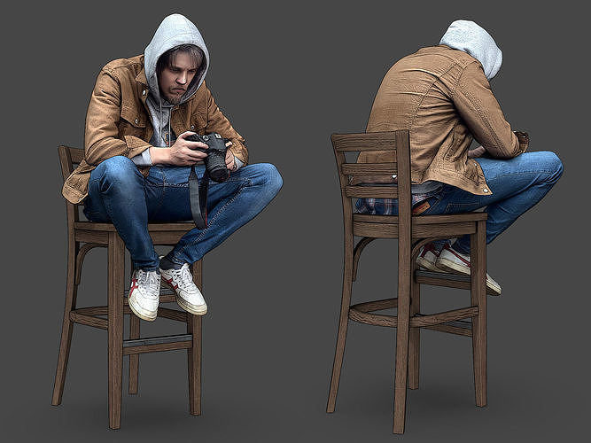 Stylized Man Character 3D model | CGTrader