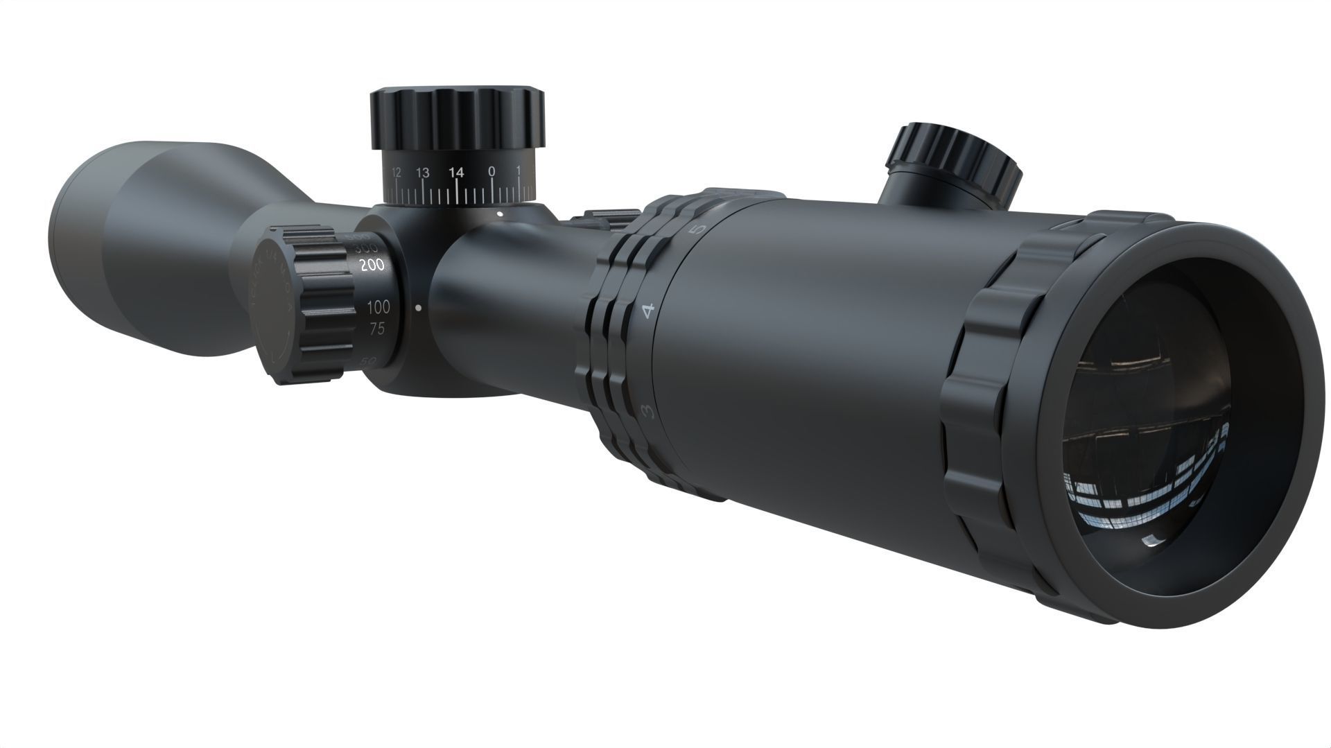 Sniper Scope free 3D model | CGTrader