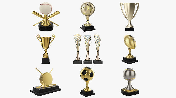 Trophy vol2 3D Model Collection | CGTrader