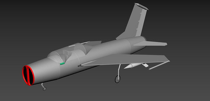 MiG-19 3D model | CGTrader