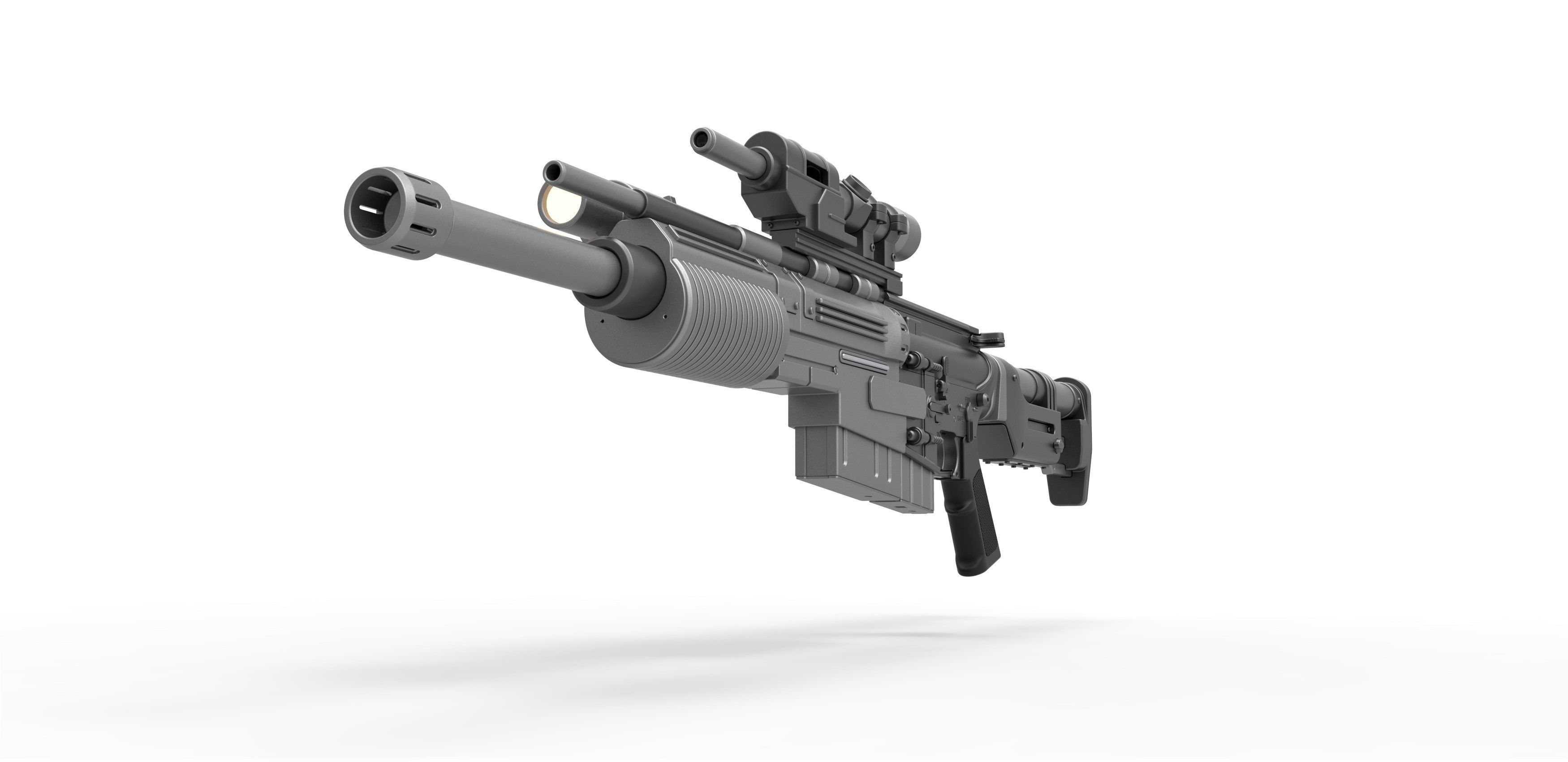 Blaster rifle A280-CFE from the movie Rogue One 2016 3D model | CGTrader