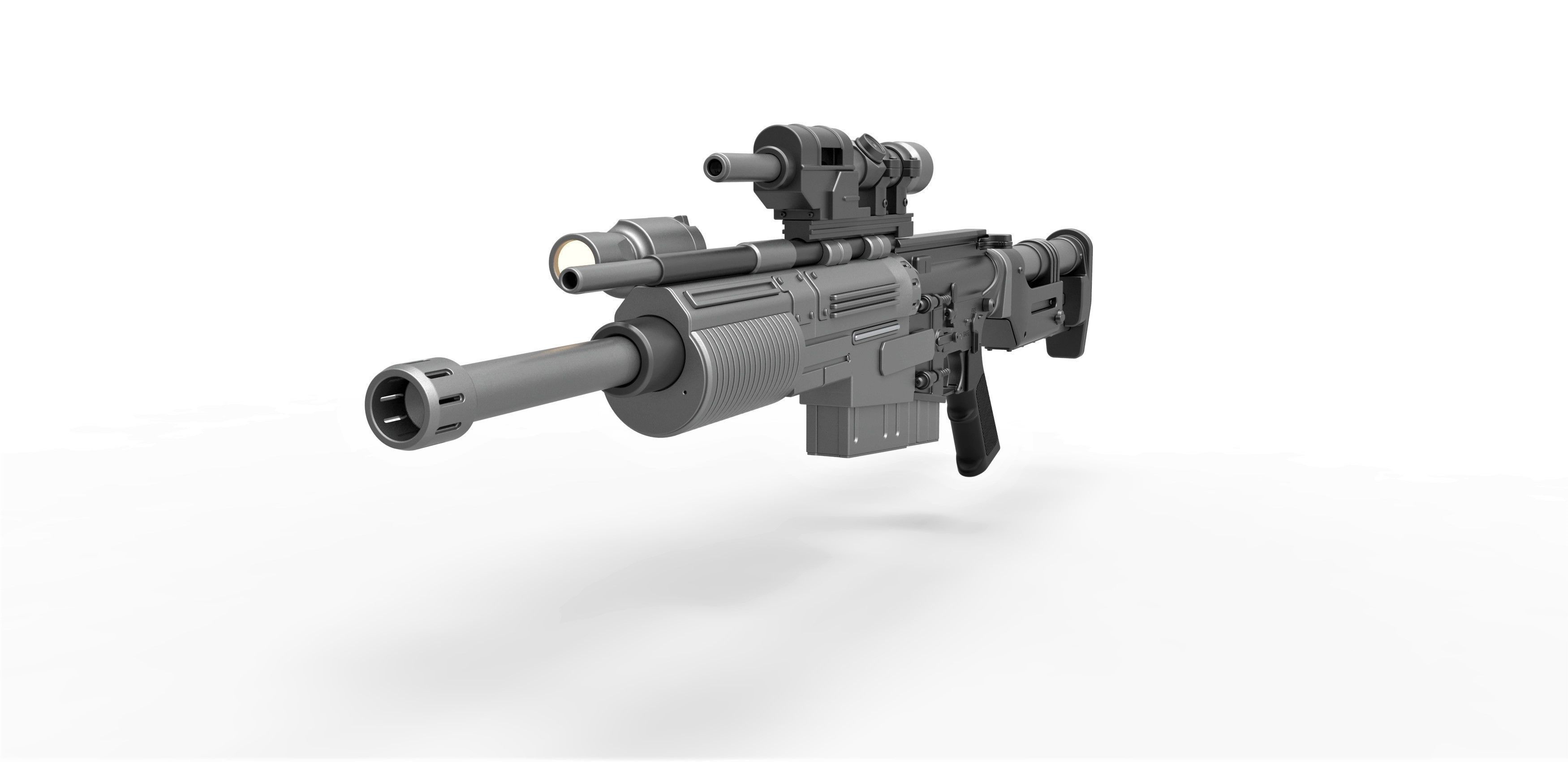 Blaster rifle A280-CFE from the movie Rogue One 2016 3D model | CGTrader