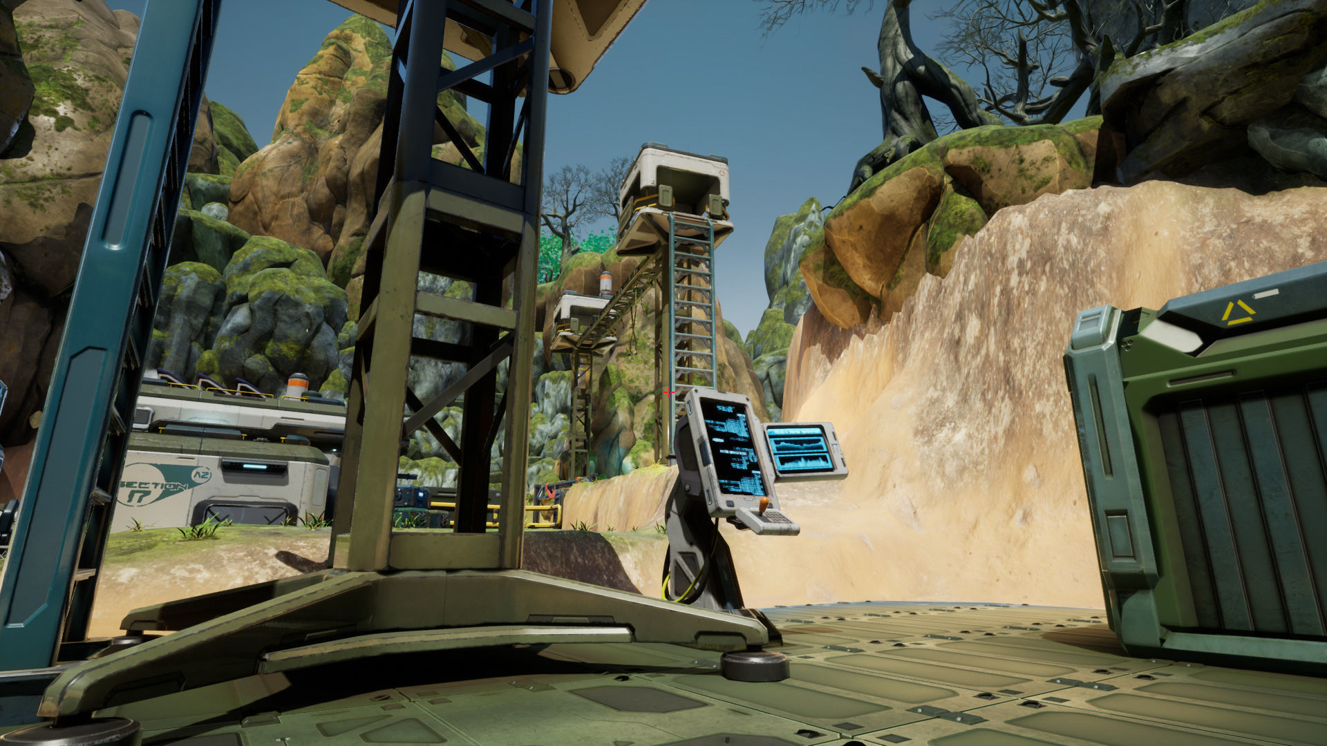 3D model Modular Sci-Fi Military Base VR / AR / low-poly | CGTrader