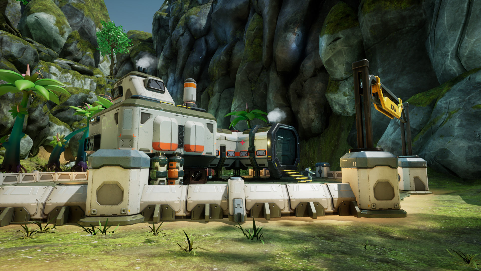 3D model Modular Sci-Fi Military Base VR / AR / low-poly | CGTrader