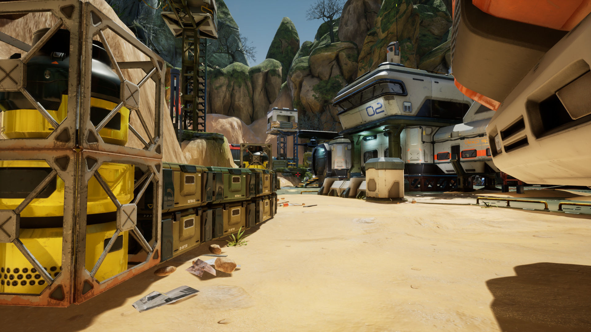 3D model Modular Sci-Fi Military Base VR / AR / low-poly | CGTrader