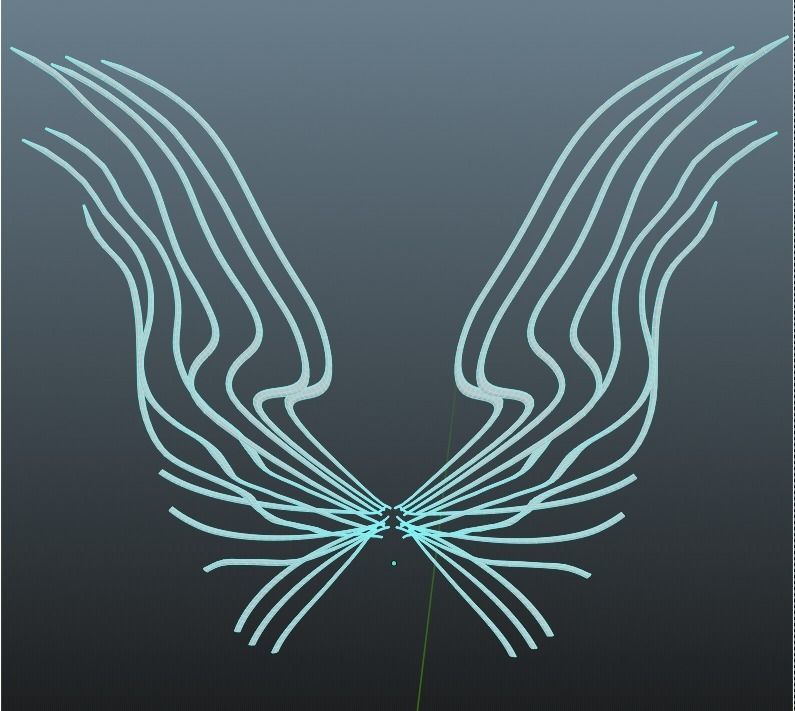 Realistic Angel Wings Rigged and animated free VR / AR / low-poly 3D ...