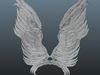 Realistic Angel Wings Procedural rigged and animated free 3D model ...