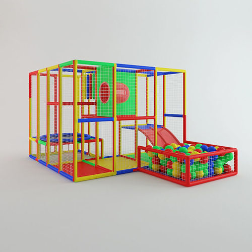 Childrens play complex The Maze 3D model | CGTrader