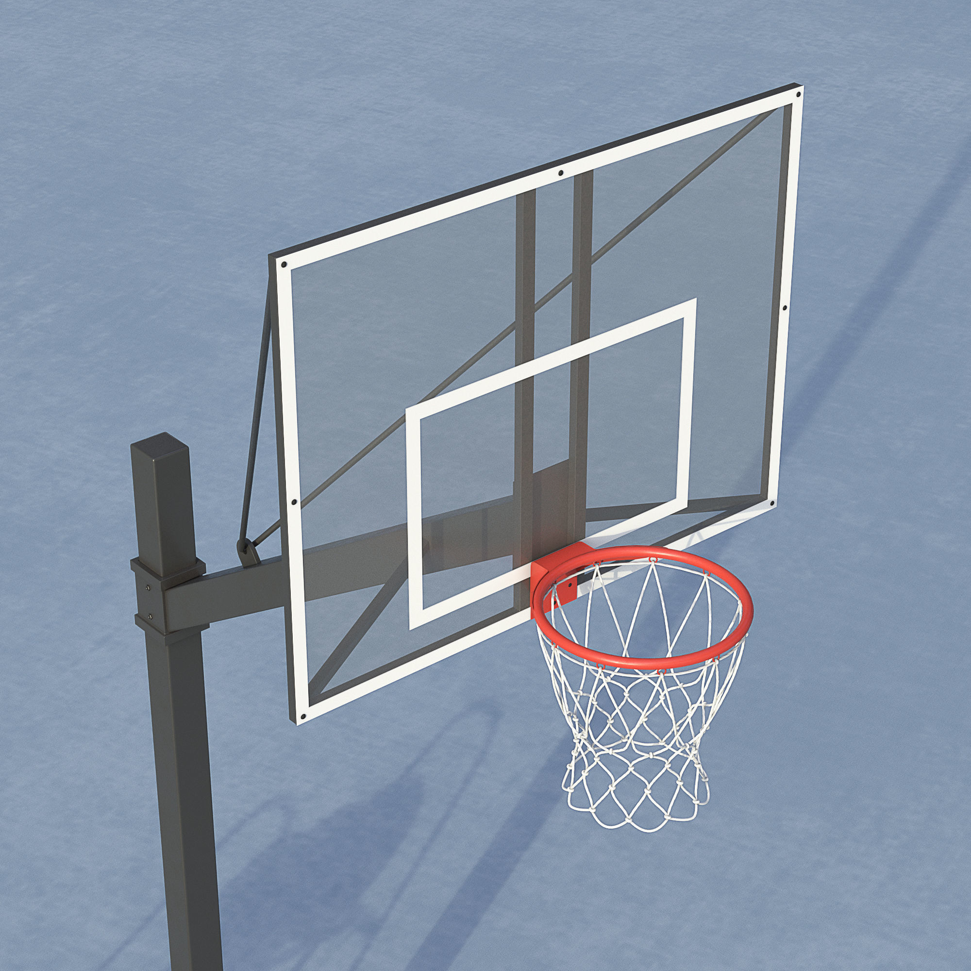 Basketball Hoop 3D model | CGTrader