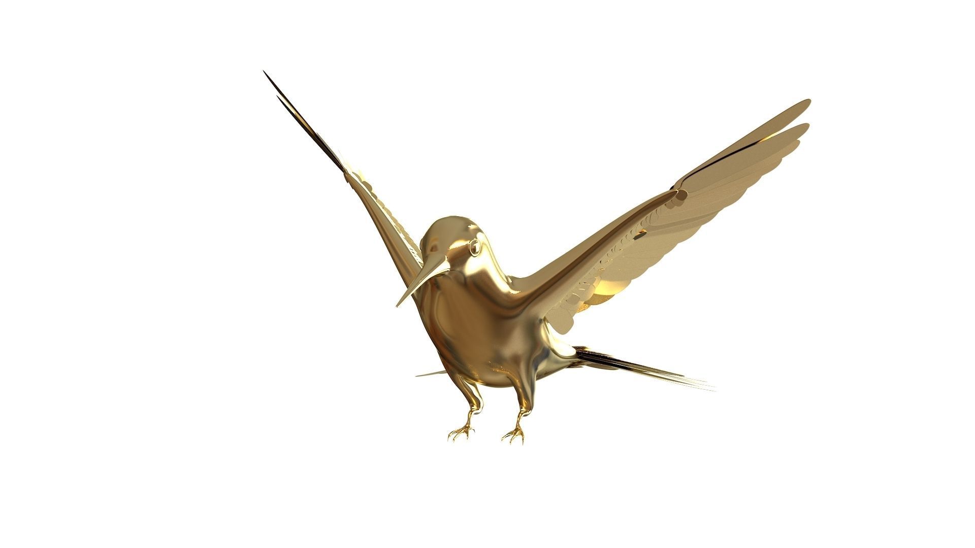 Hummingbird 3D print model 3D model | CGTrader