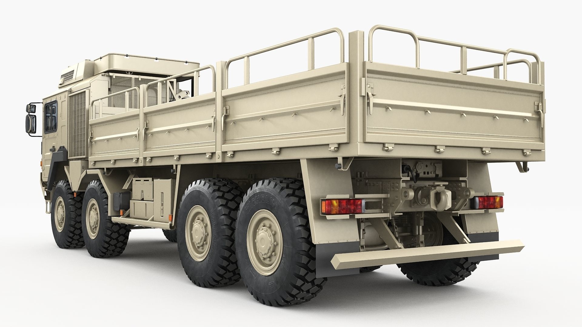 Trucks MAN HX77 3D model | CGTrader