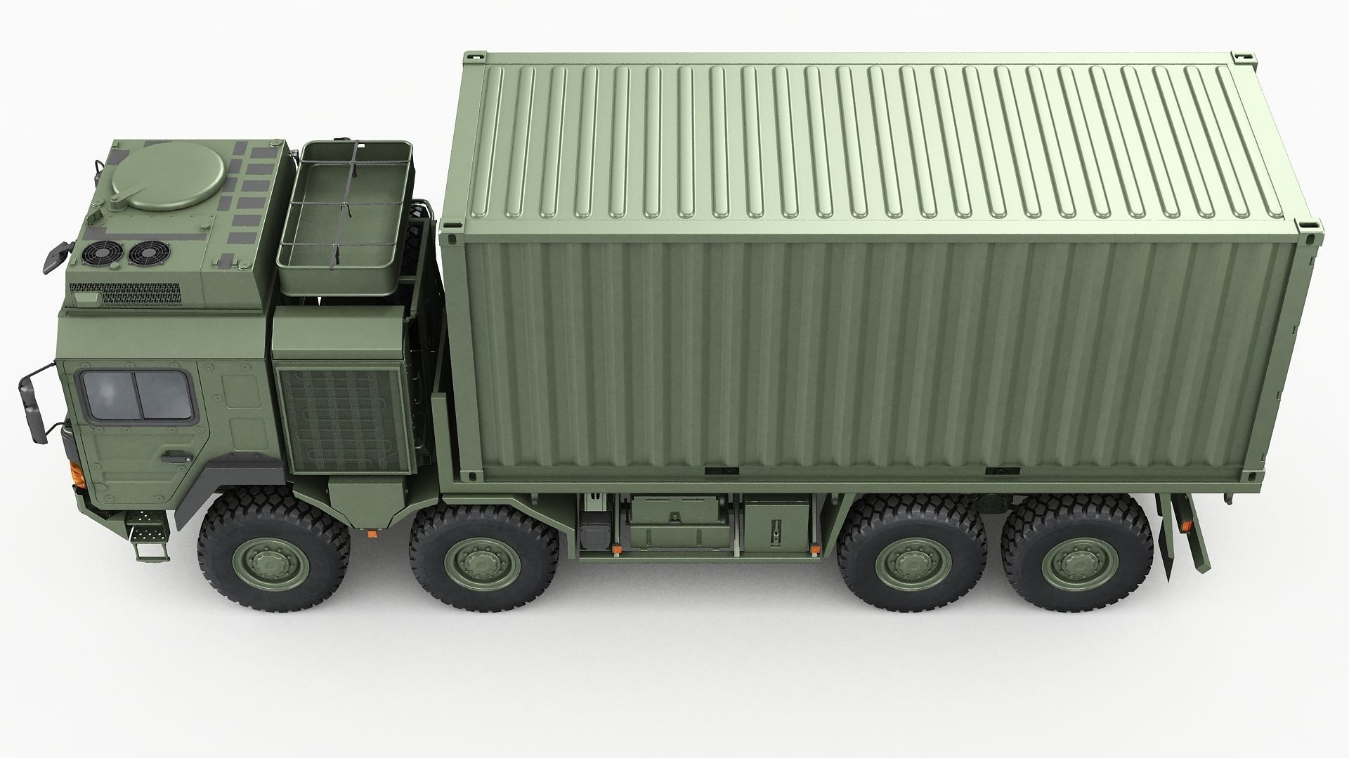 Trucks MAN HX77 3D model | CGTrader