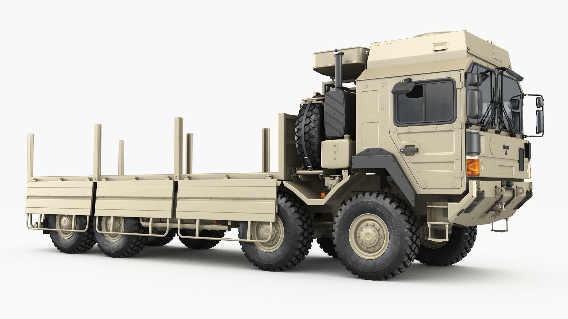 Trucks MAN HX77 3D model | CGTrader