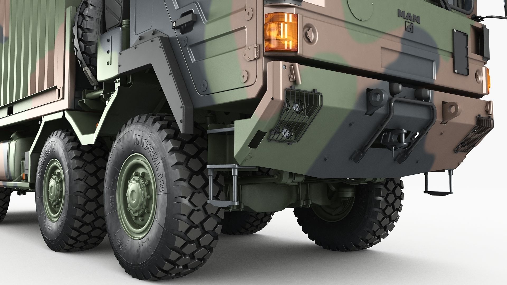 Trucks MAN HX77 3D model | CGTrader