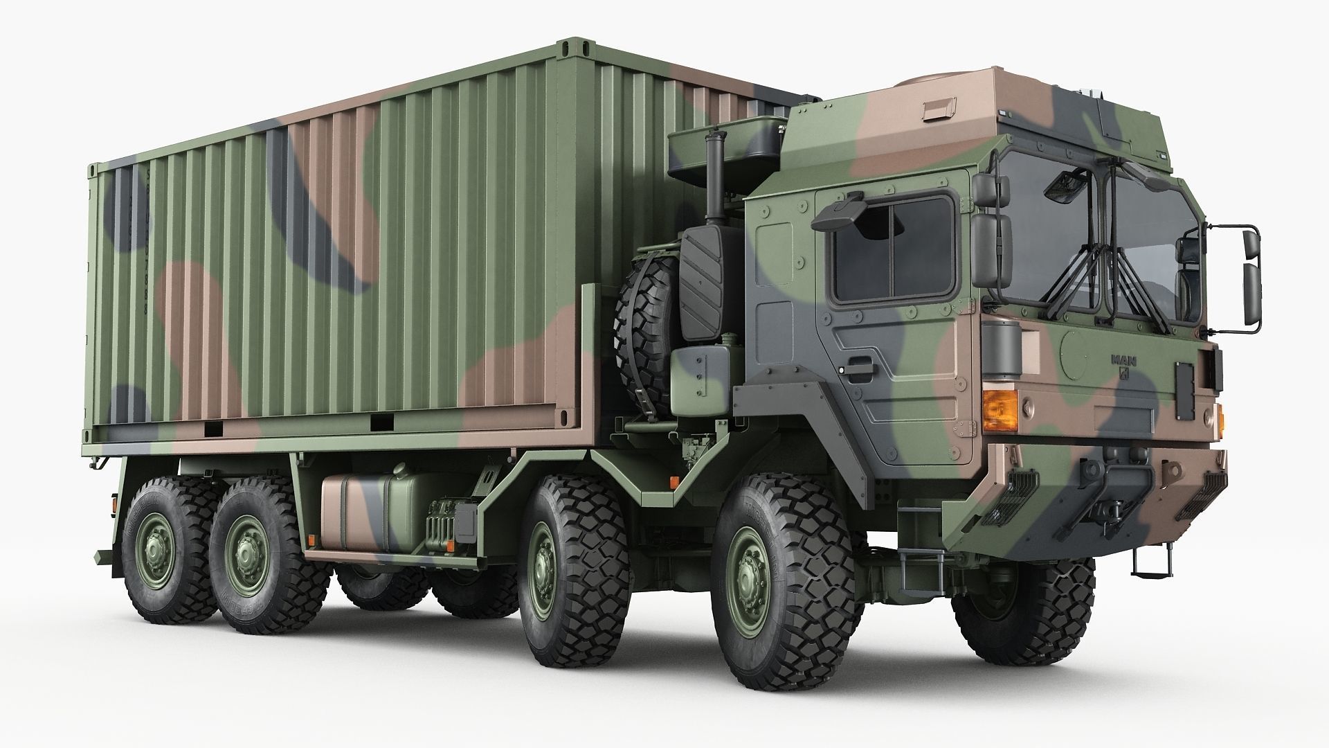 Trucks MAN HX77 3D model | CGTrader