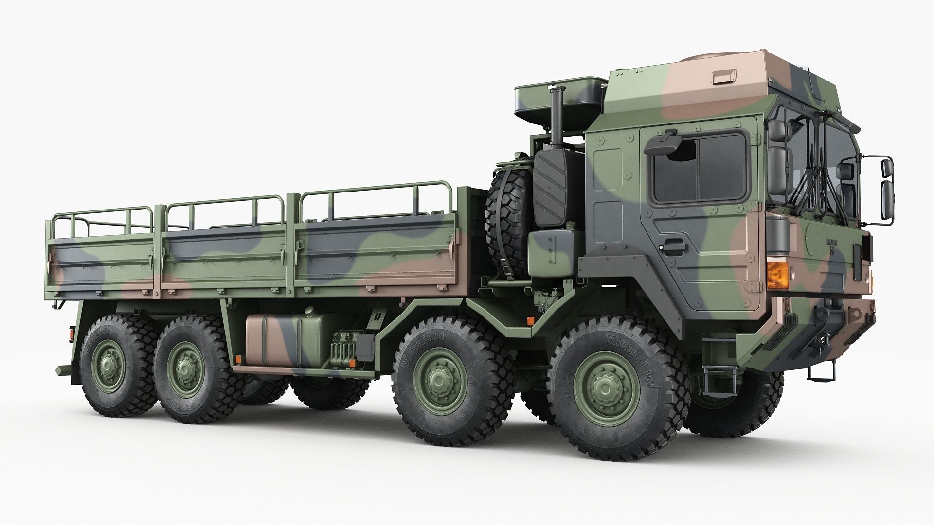 Trucks MAN HX77 3D model | CGTrader