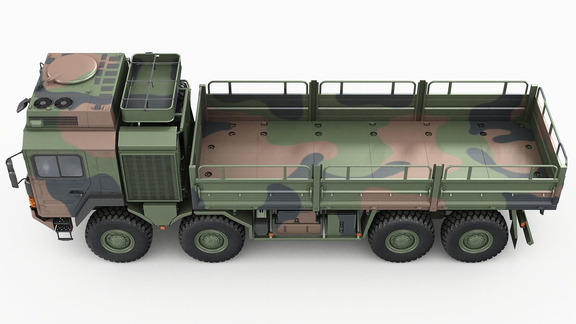 Trucks MAN HX77 3D model | CGTrader