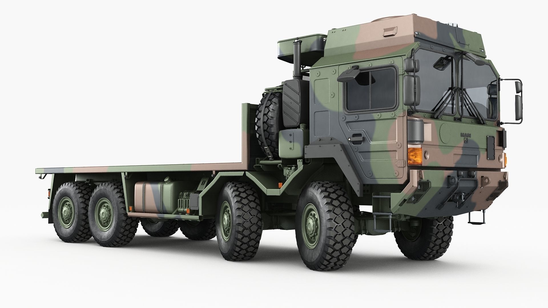 Trucks MAN HX77 3D model | CGTrader